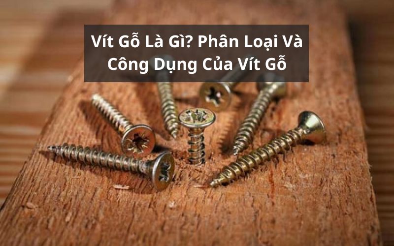 Vít Gỗ Là Gì? Phân Loại, Ứng Dụng Phổ Biến Của Vít Gỗ